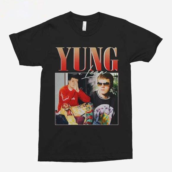 Gildan | Shirts | Yung Lean Rapper Hip Hop Music Graphics Tshirt Gift ...